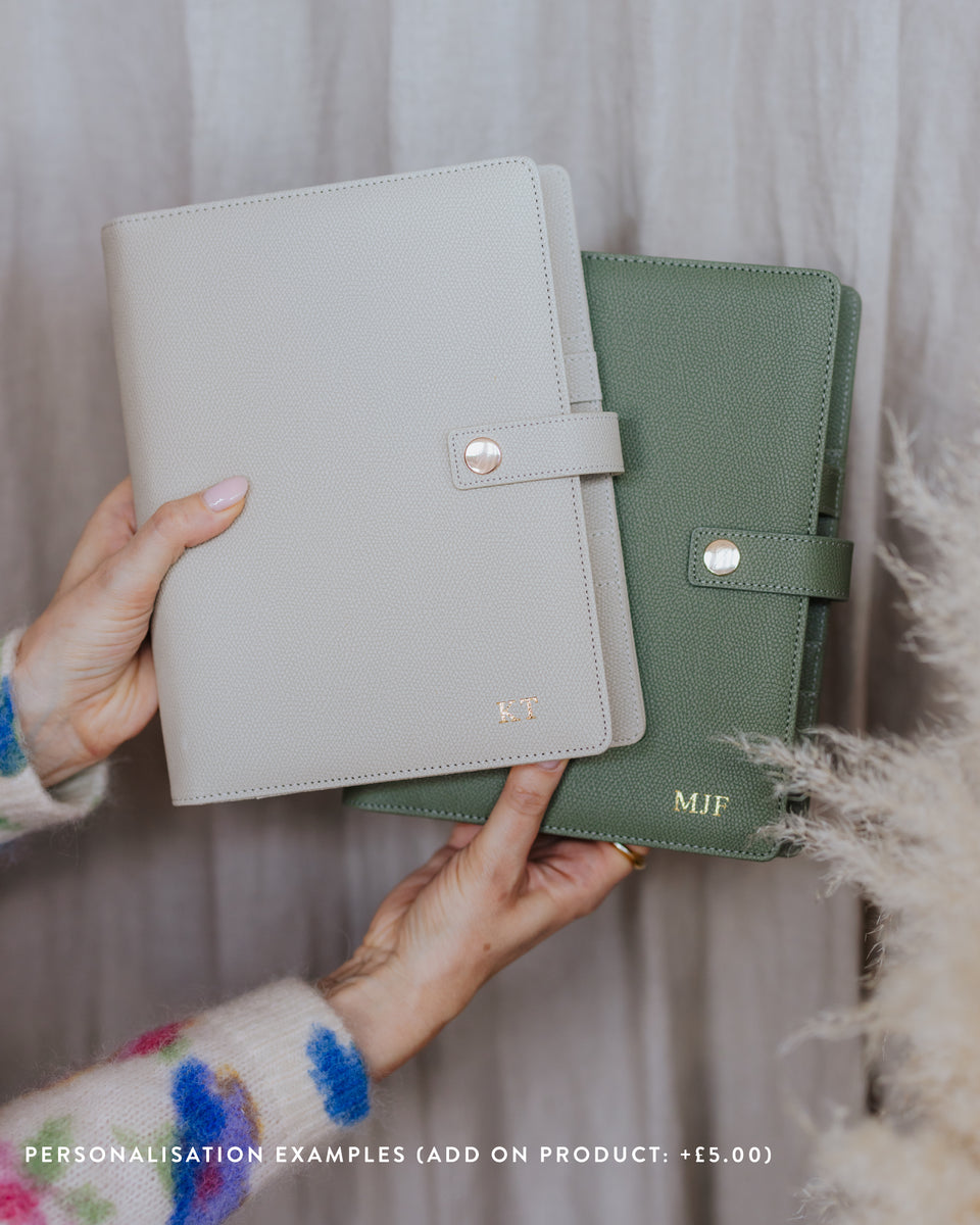 Undated Vertical Weekly Ring Binder Planner Set – The Inspired Stories