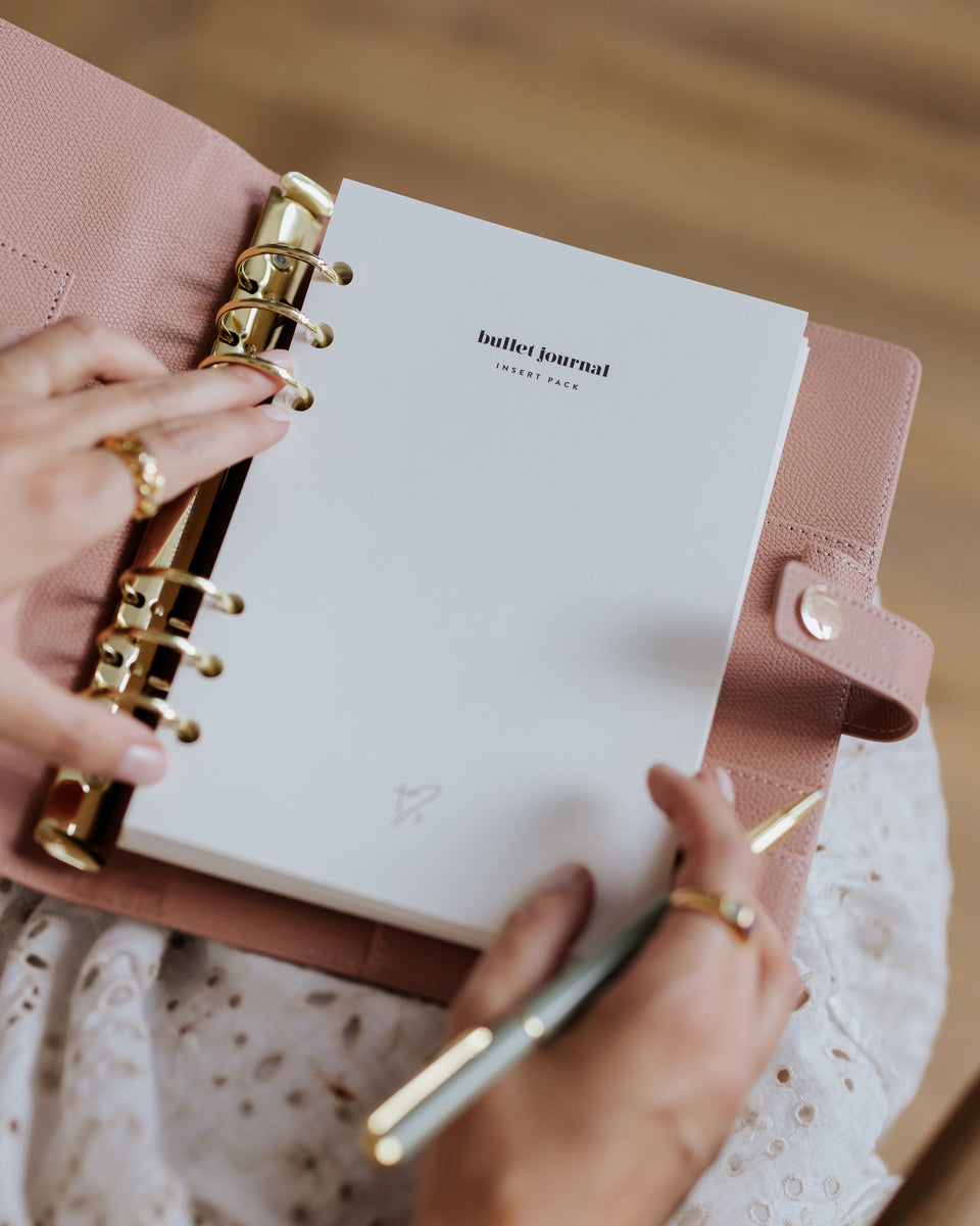 Bullet Journal Ring Binder Set – The Inspired Stories