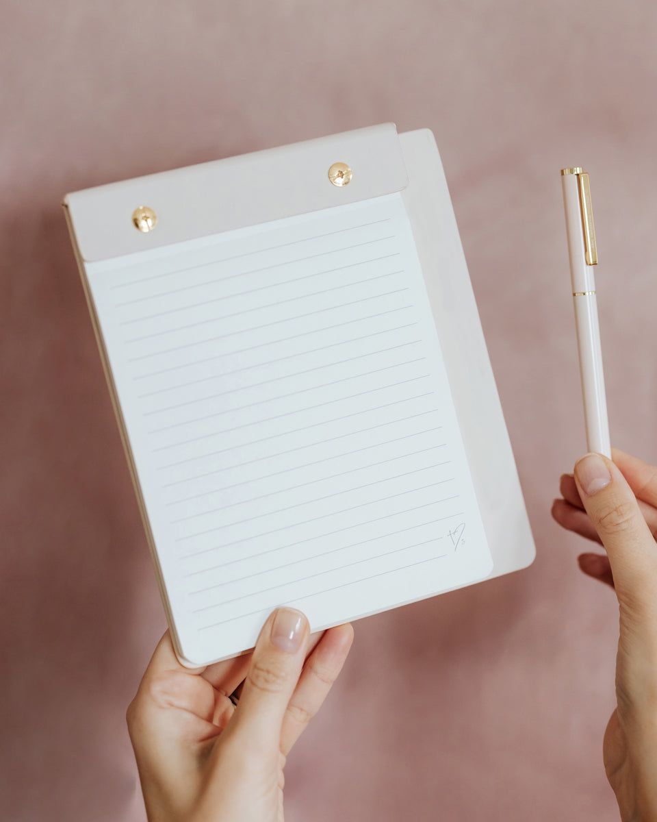 Refillable Notepad & Pen – The Inspired Stories