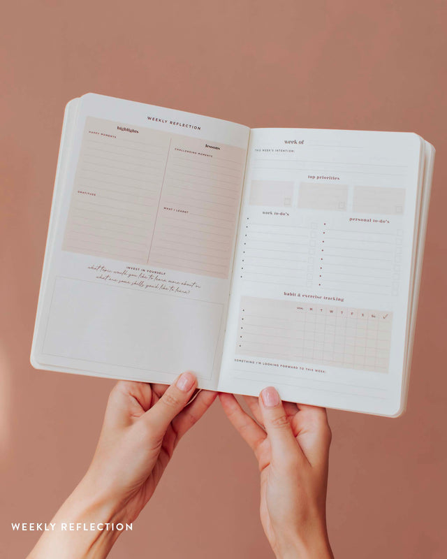 Undated Lifestyle Weekly Planner – The Inspired Stories