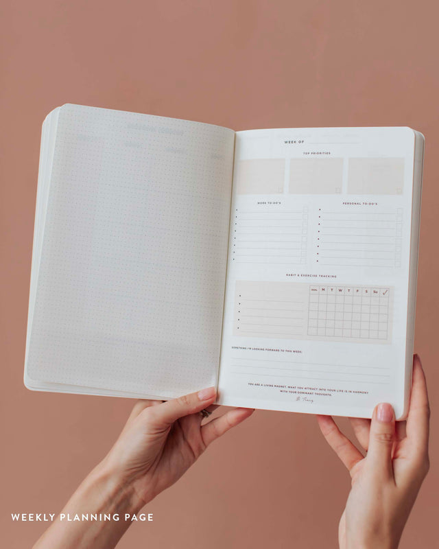 Undated Vertical Weekly Planner – The Inspired Stories