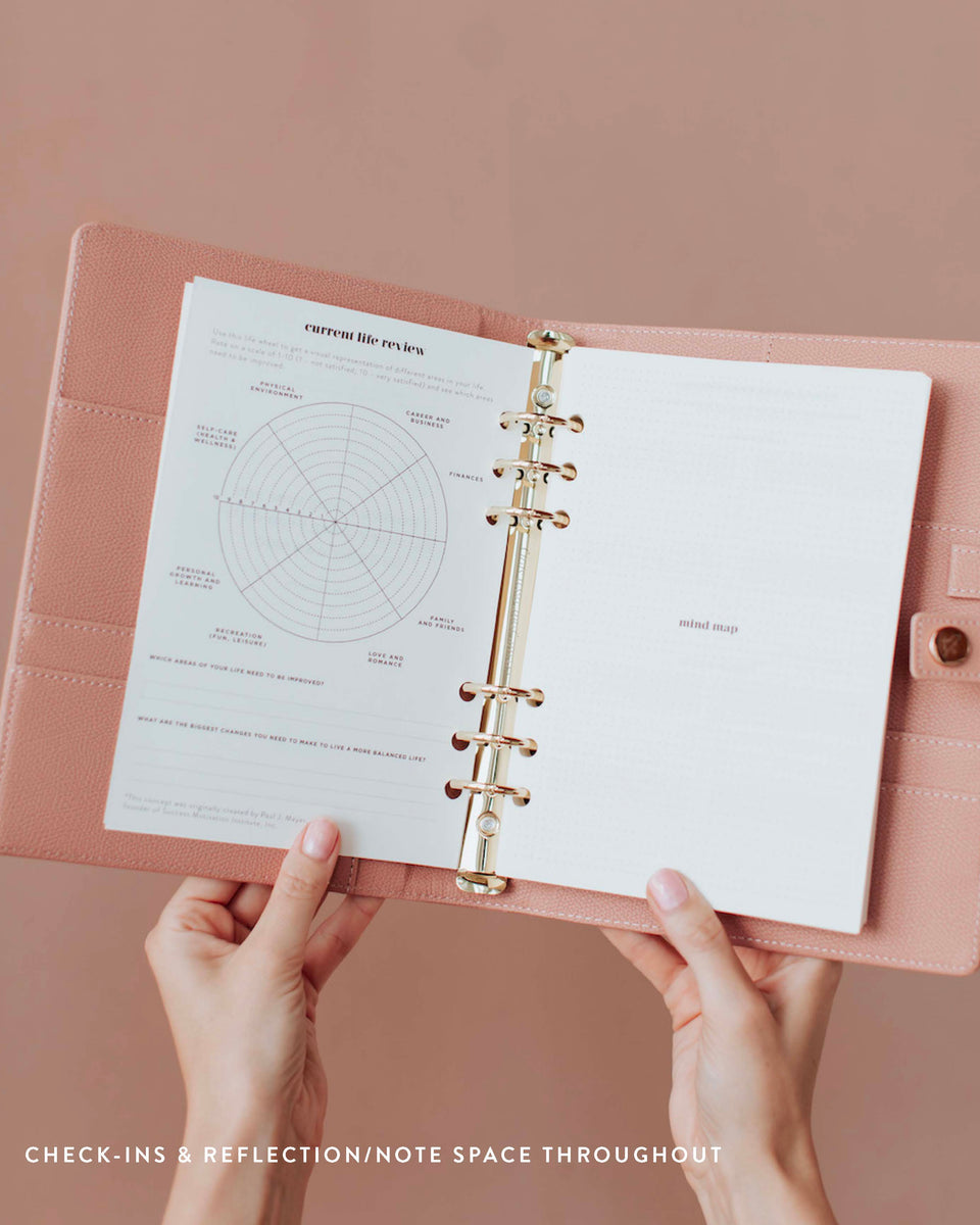 Undated Vertical Weekly Ring Binder Planner Set – The Inspired Stories